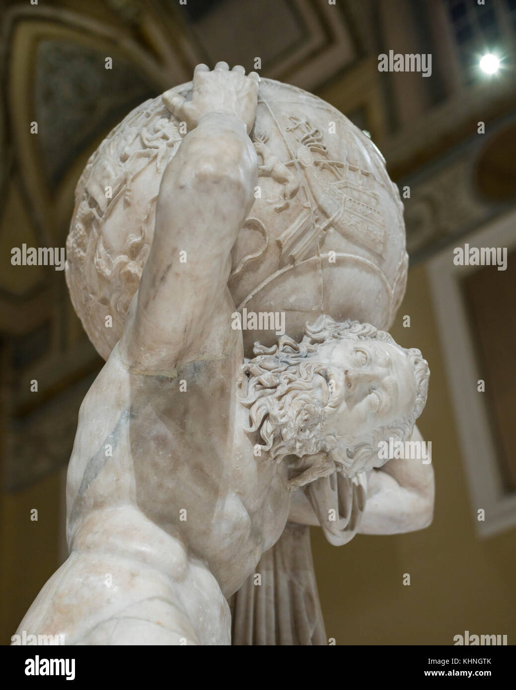 Naples archaeological museum atlas hi-res stock photography and images ...