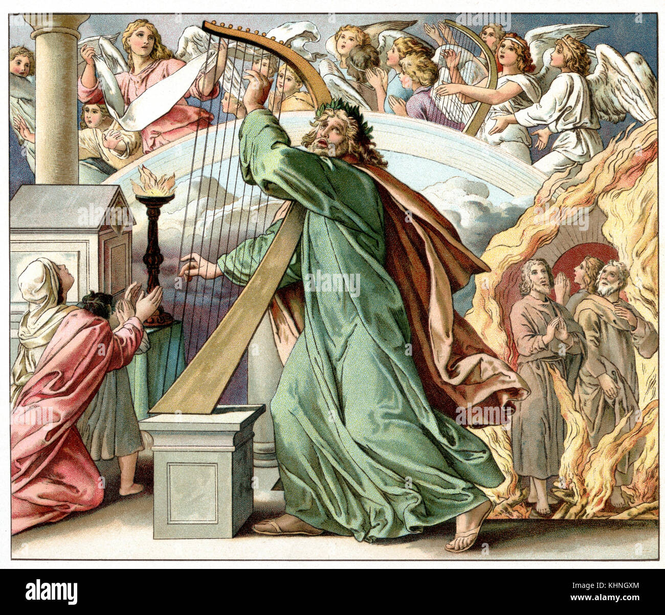 Harfe hi-res stock photography and images - Alamy