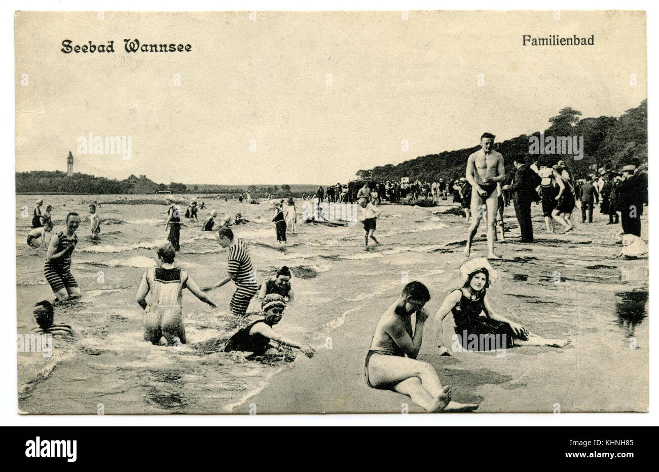 The Strandbad Wannsee, Berlin (Im Strandbad Wannsee, Berlin Stock Photo ...