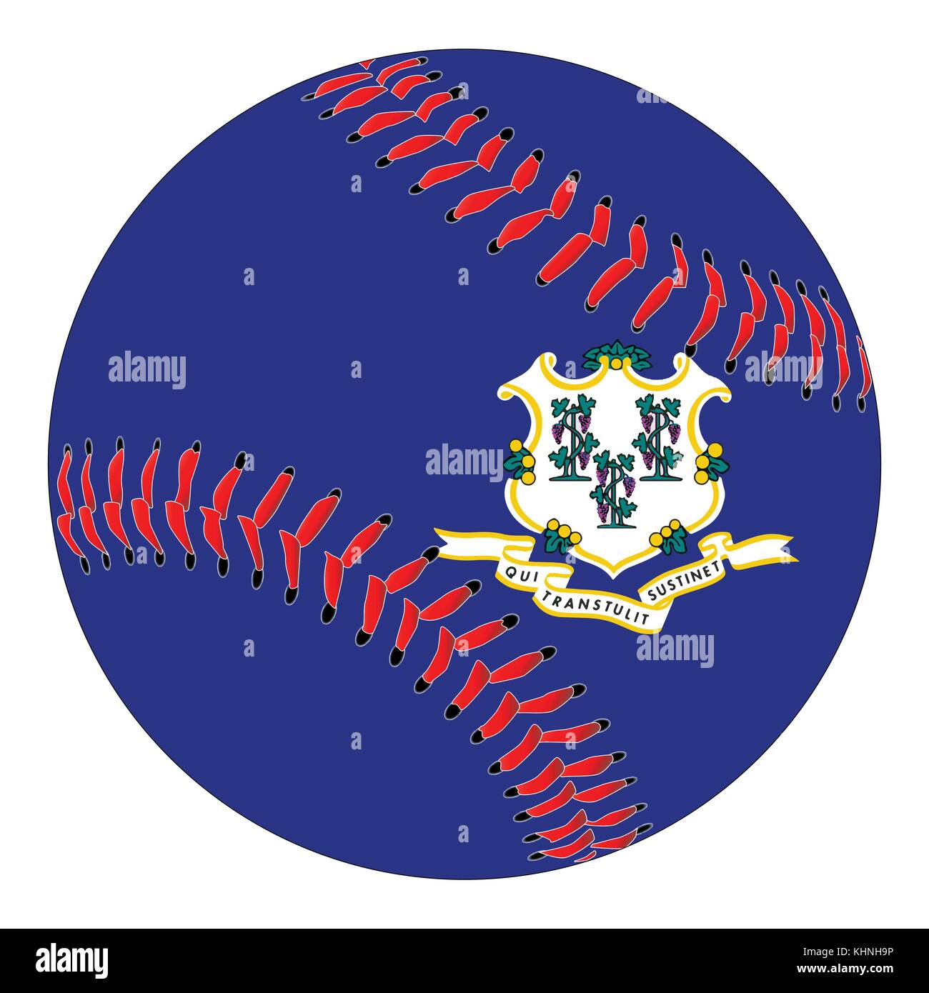 New connecticut state flag hi-res stock photography and images - Alamy