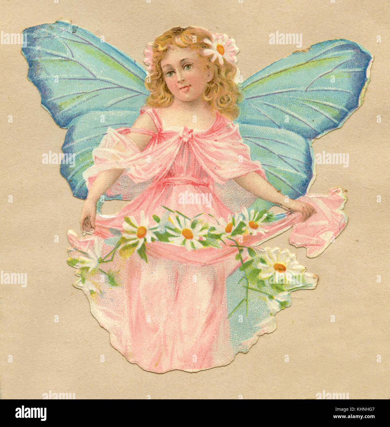 scrap: angel (Glanzbild: Engel Stock Photo - Alamy