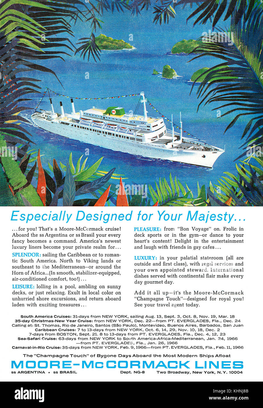 Moore mccormack hi-res stock photography and images - Alamy