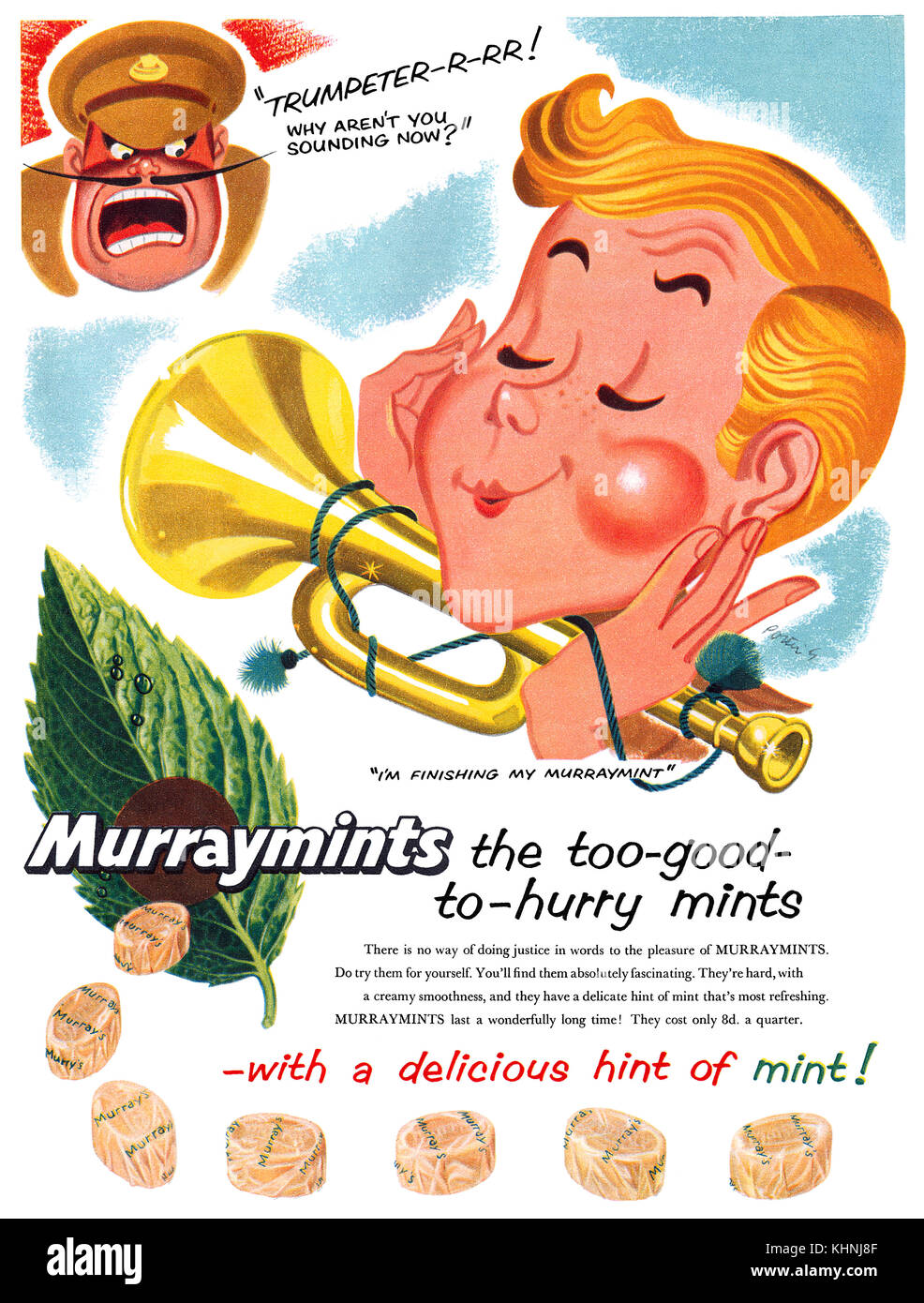 Confectionery advertisement hi-res stock photography and images - Alamy