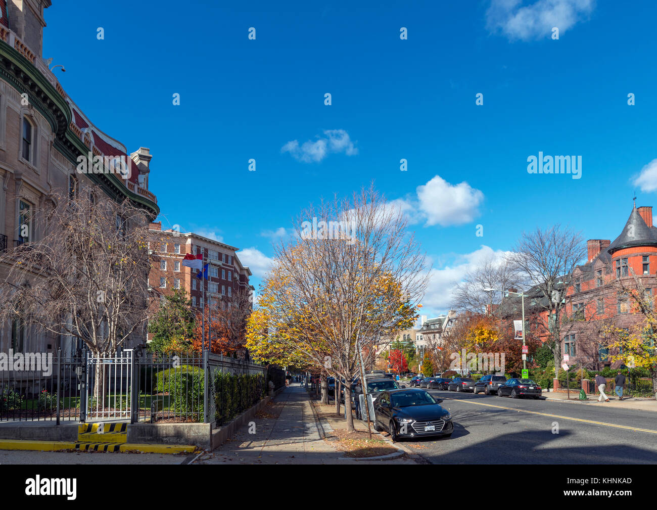 Massachusetts ave washington dc hi-res stock photography and images - Alamy