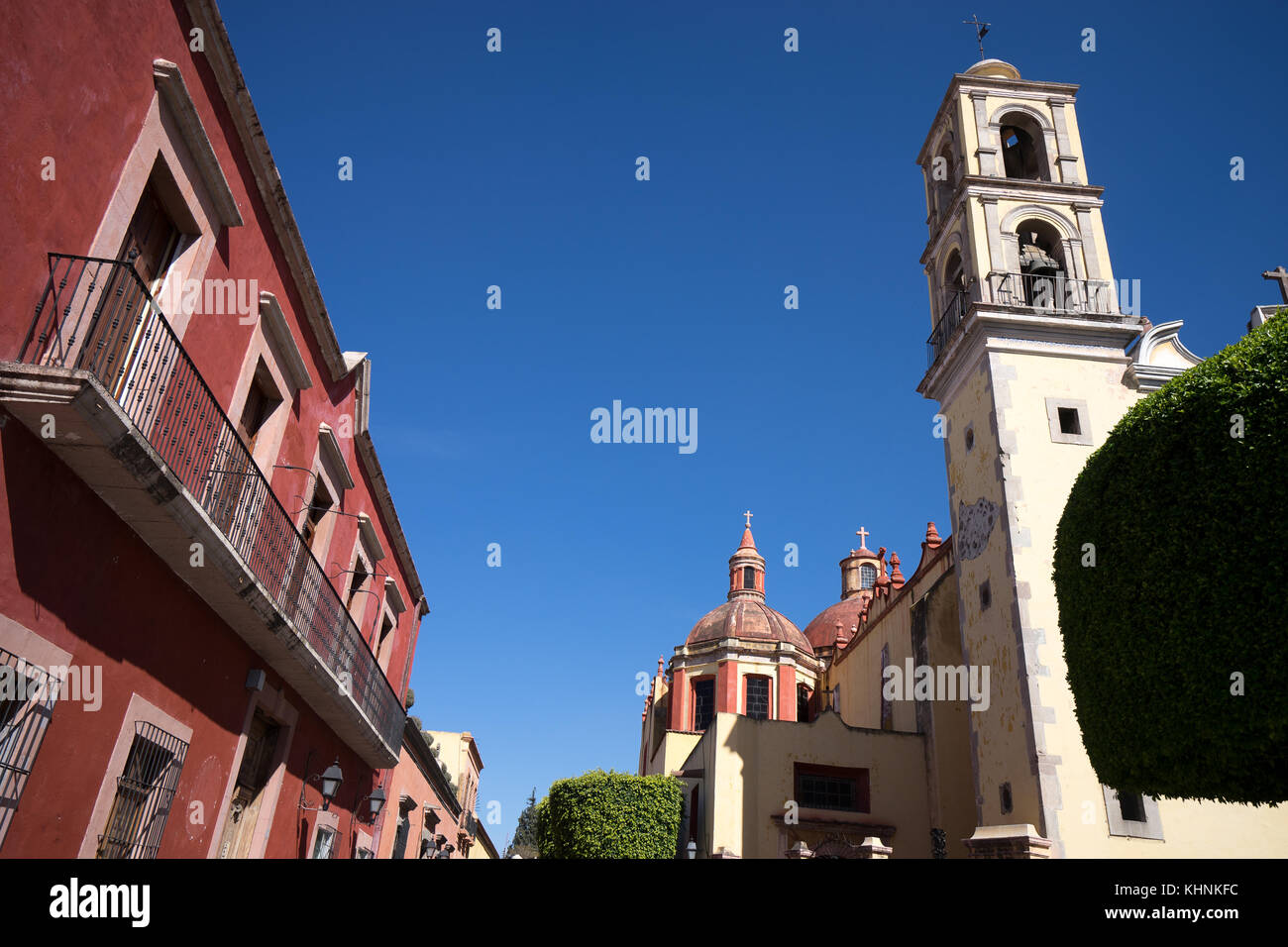 Queretaro Mexico architecture Stock Photo - Alamy