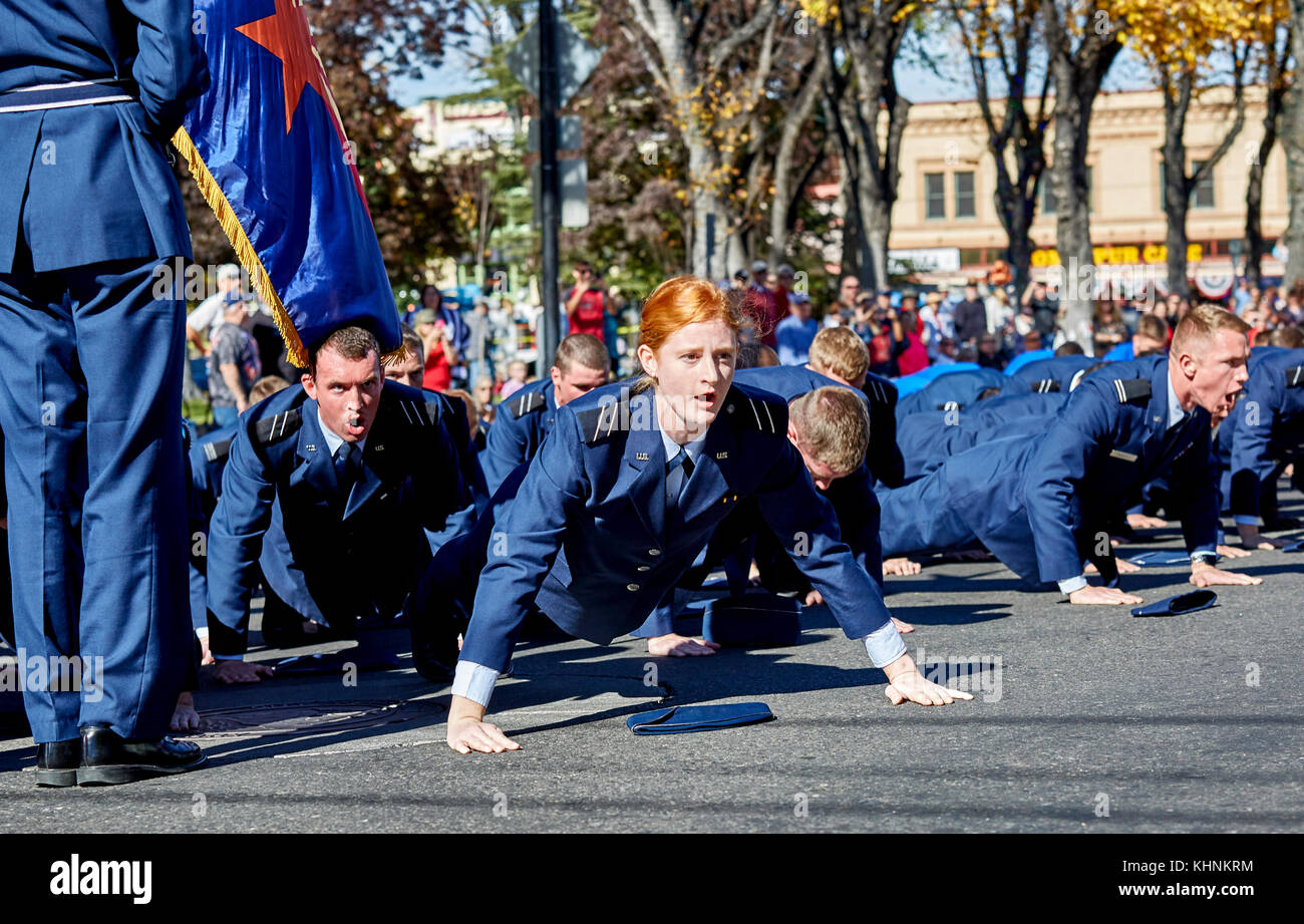 Prescott, Arizona, USA - November 11, 2017: Embry Riddle University Air ...