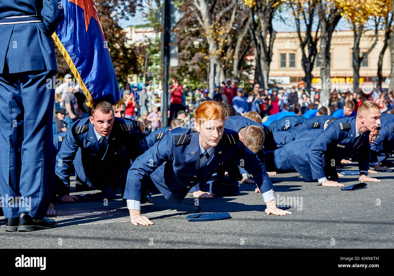 Prescott, Arizona, USA - November 11, 2017: Embry Riddle University Air ...