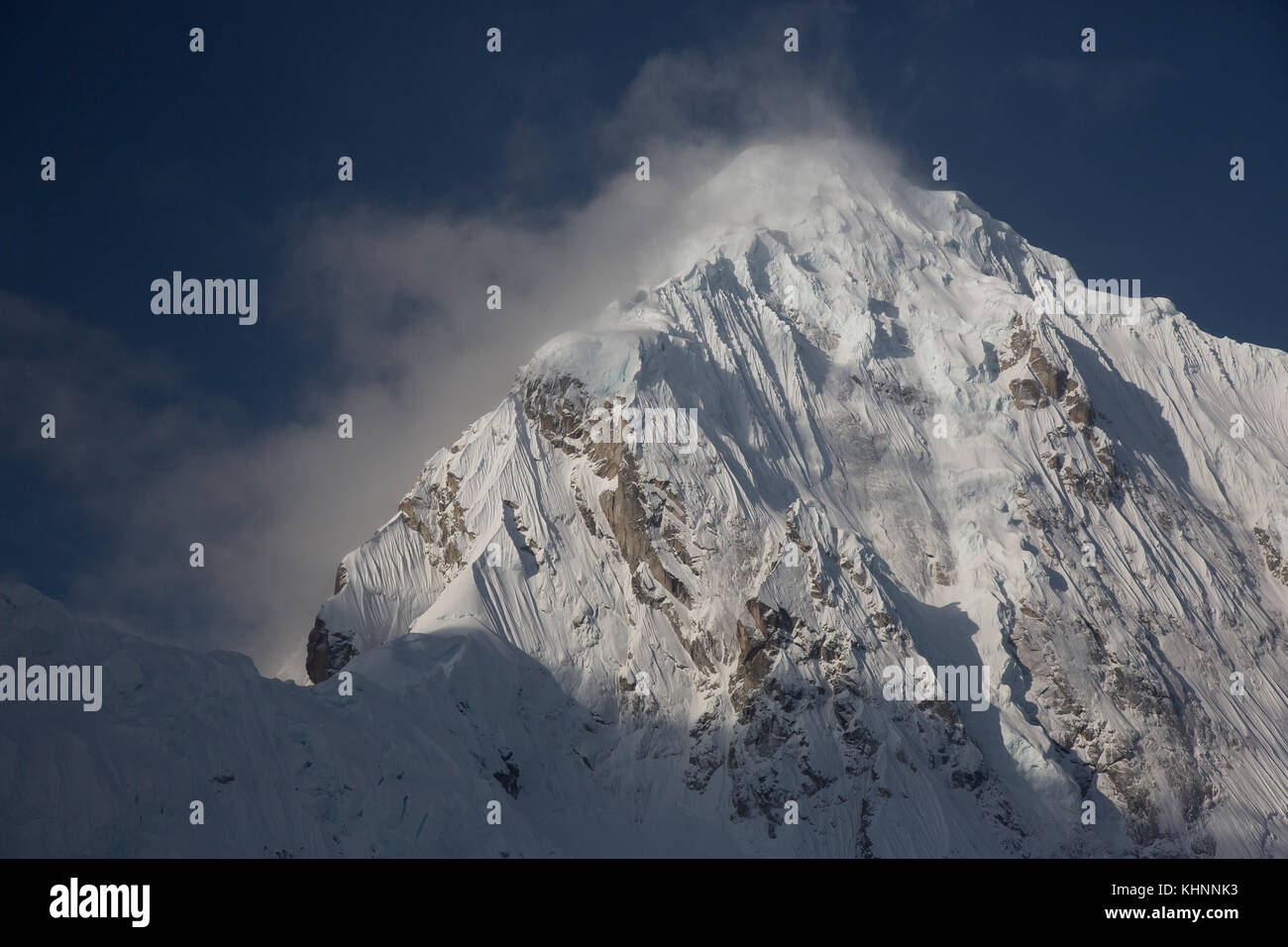 Mount Huntington, Denali National Park, Alaska Stock Photo - Alamy