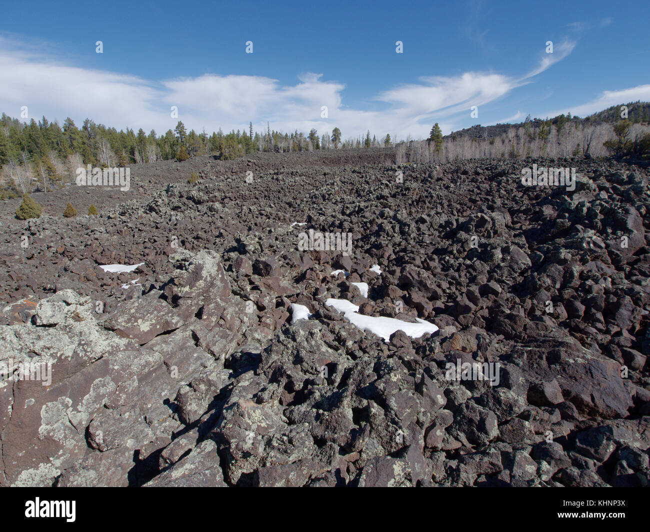 Volcanic field, Black Rock Desert, Markagunt Plateau, Utah Stock Photo ...