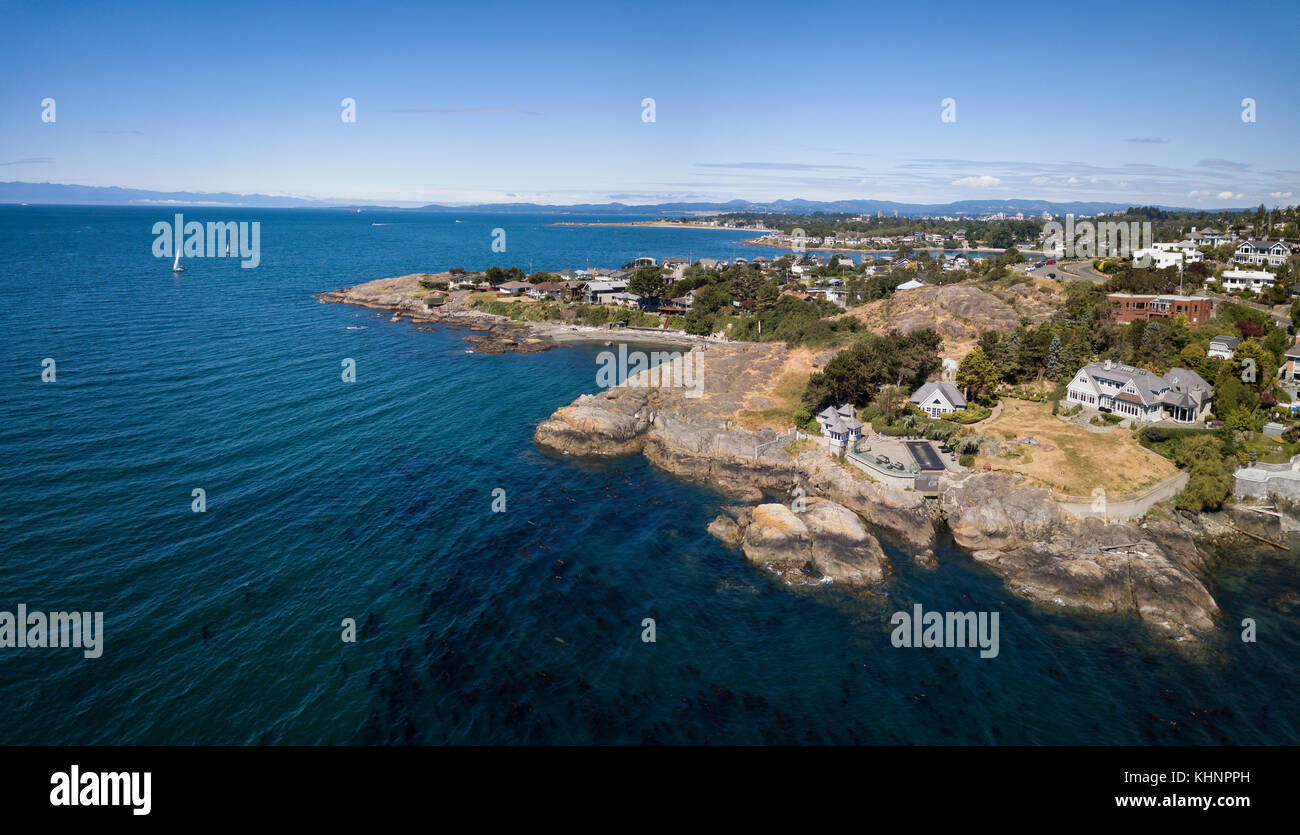 Aerial view victoria bc hi-res stock photography and images - Alamy
