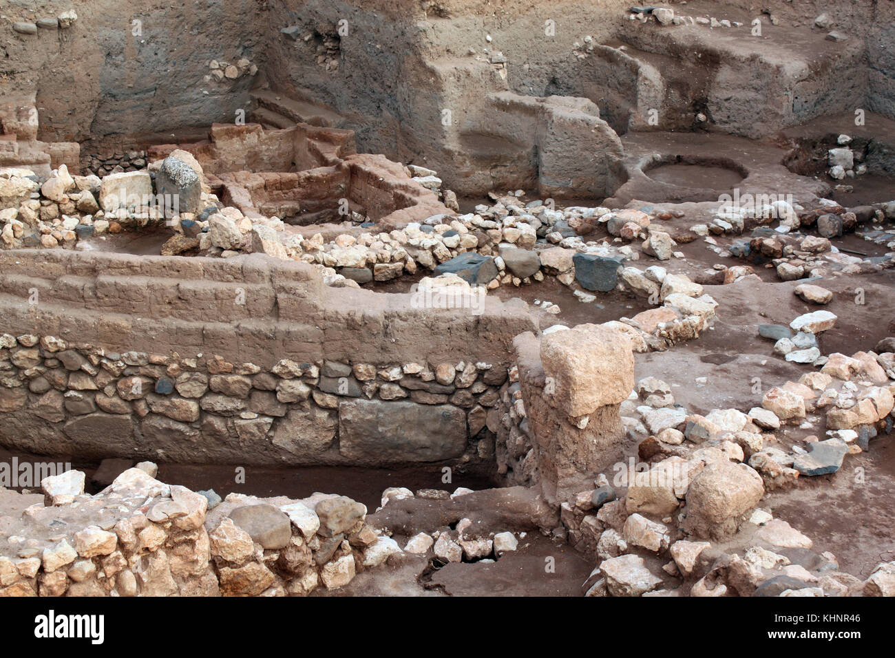 Ruins of old houses in ancient city Ebla, Syria Stock Photo - Alamy