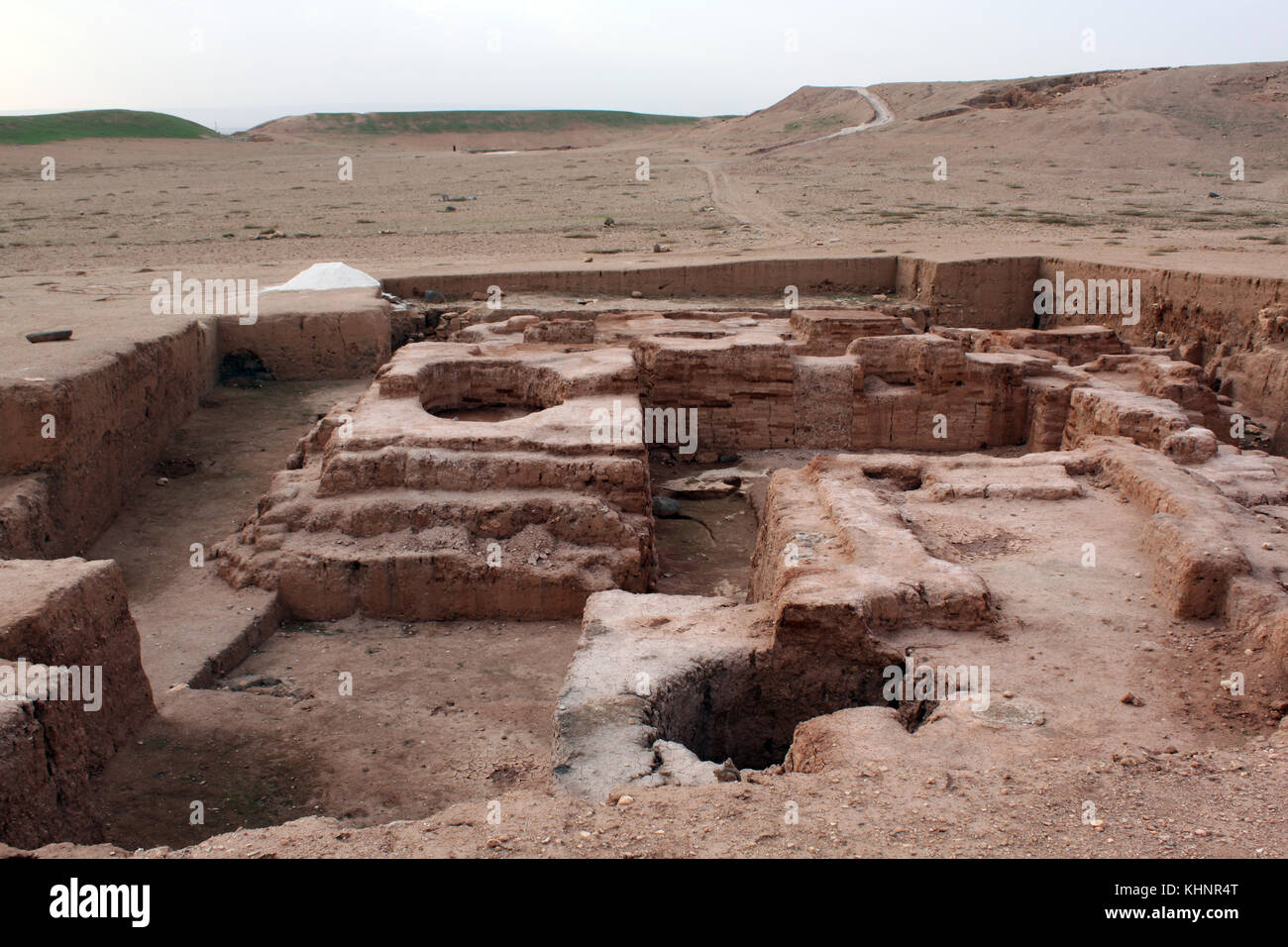 Ruins of clay houses in ancient city Ebla, Syria Stock Photo - Alamy