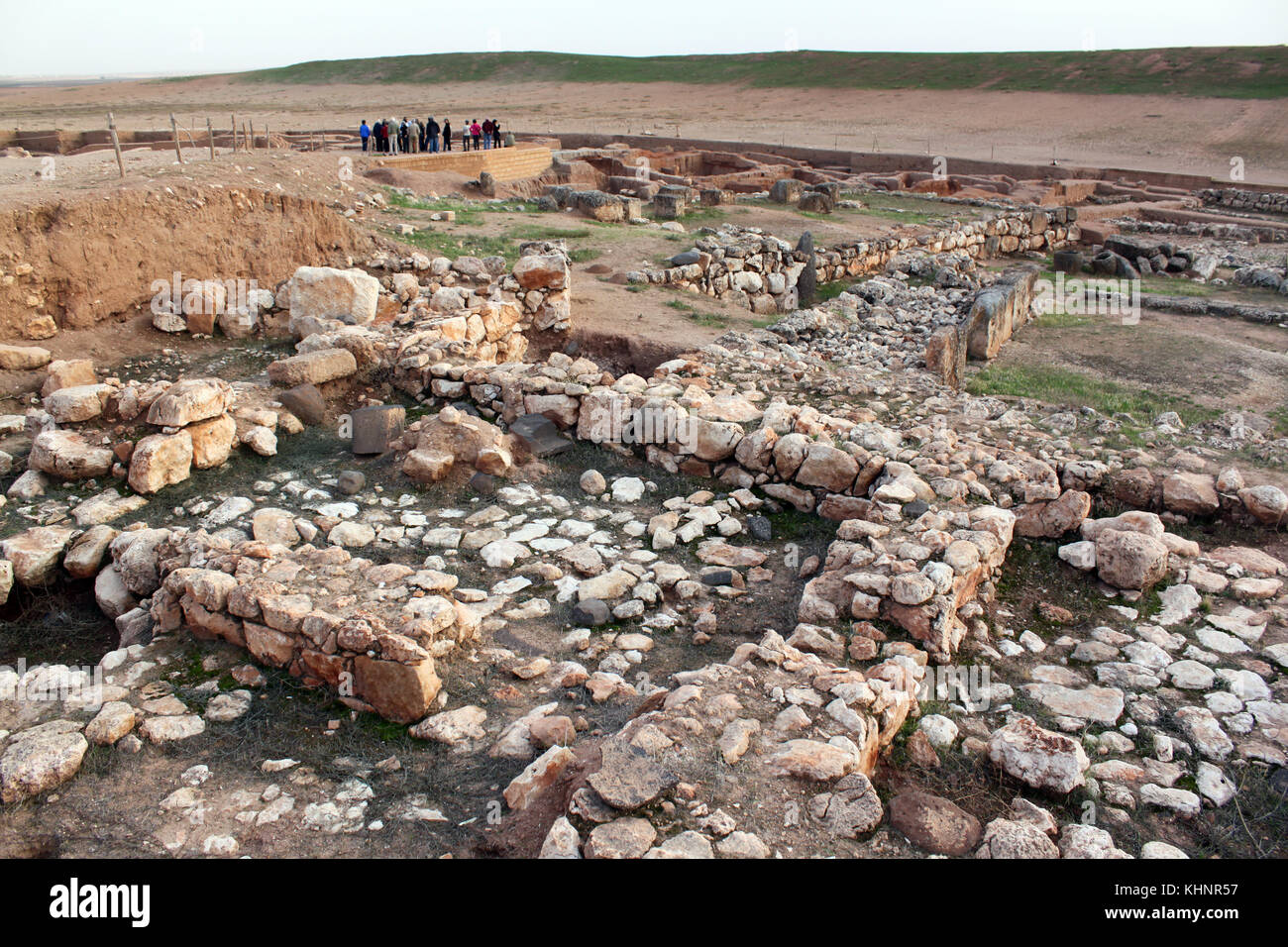 Stones on ruins of ancient city Ebla, Syria Stock Photo - Alamy