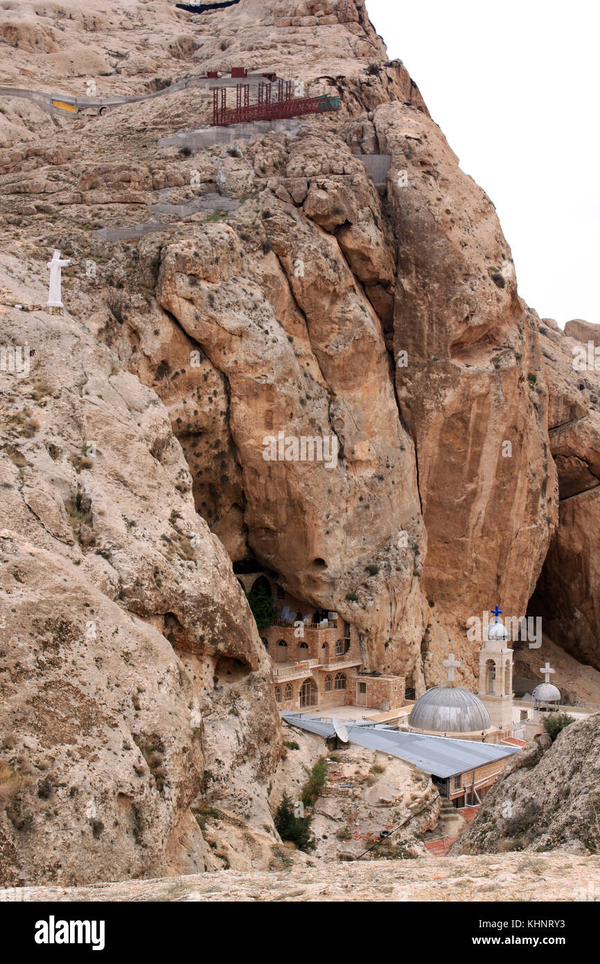 Convent maalula syria hi-res stock photography and images - Alamy
