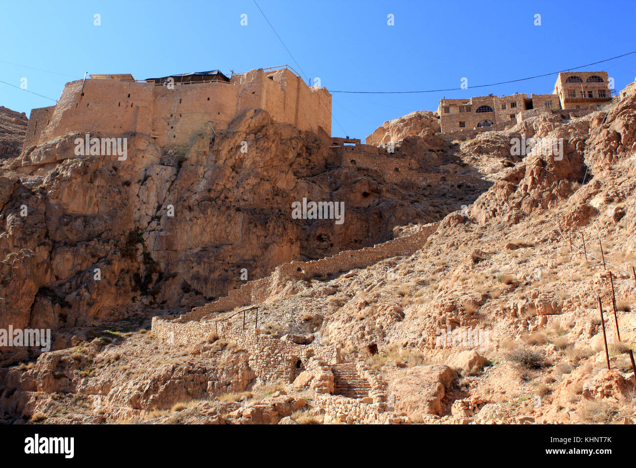 Mar musa monastery hi-res stock photography and images - Alamy