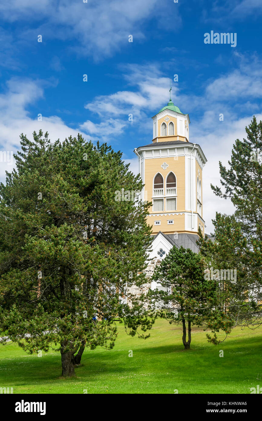 Kerimaki wooden Church, Finland Stock Photo - Alamy