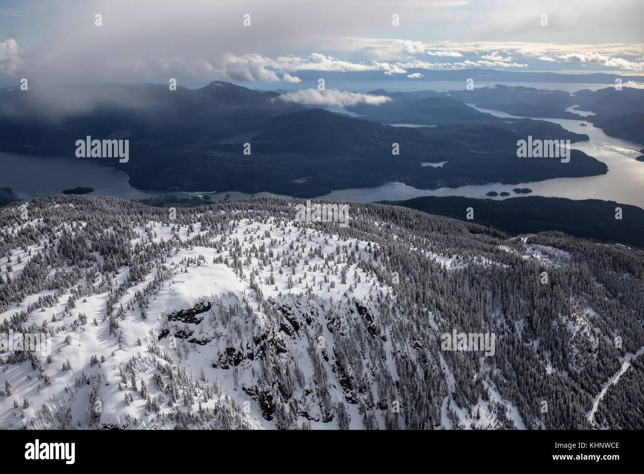 Sechelt aerial hi-res stock photography and images - Alamy