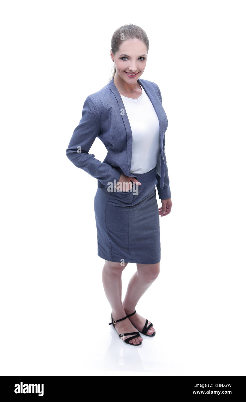 portrait of a young Bank employee Stock Photo - Alamy