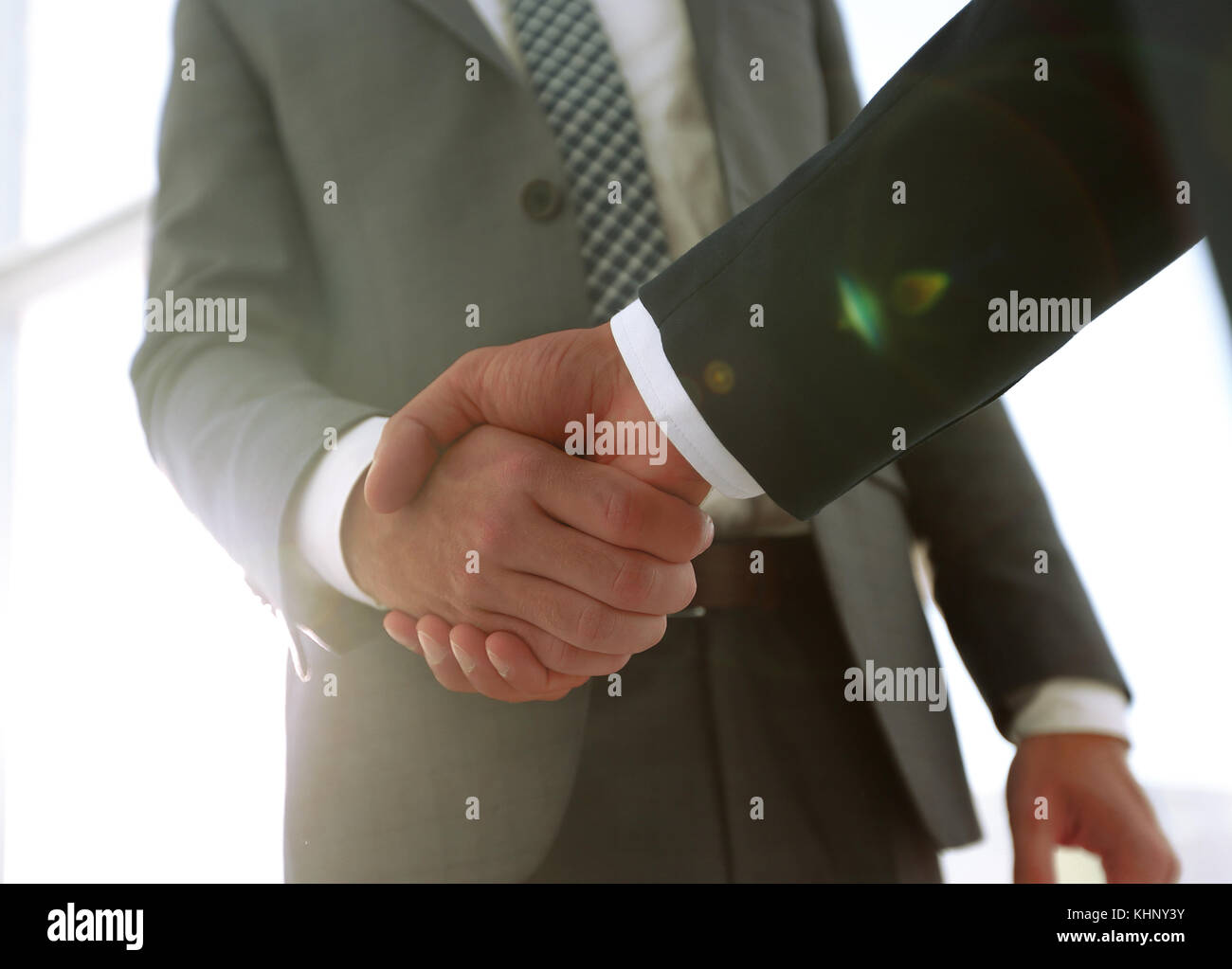 Effective negotiation with client. Business concept photo Stock Photo ...