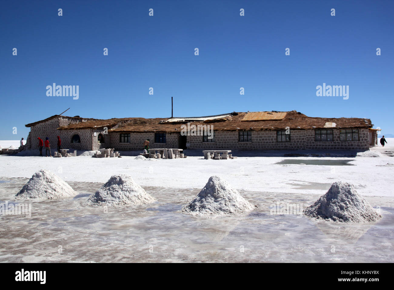 Hotel Made Of Salt Uyuni Bolivia High Resolution Stock Photography and ...