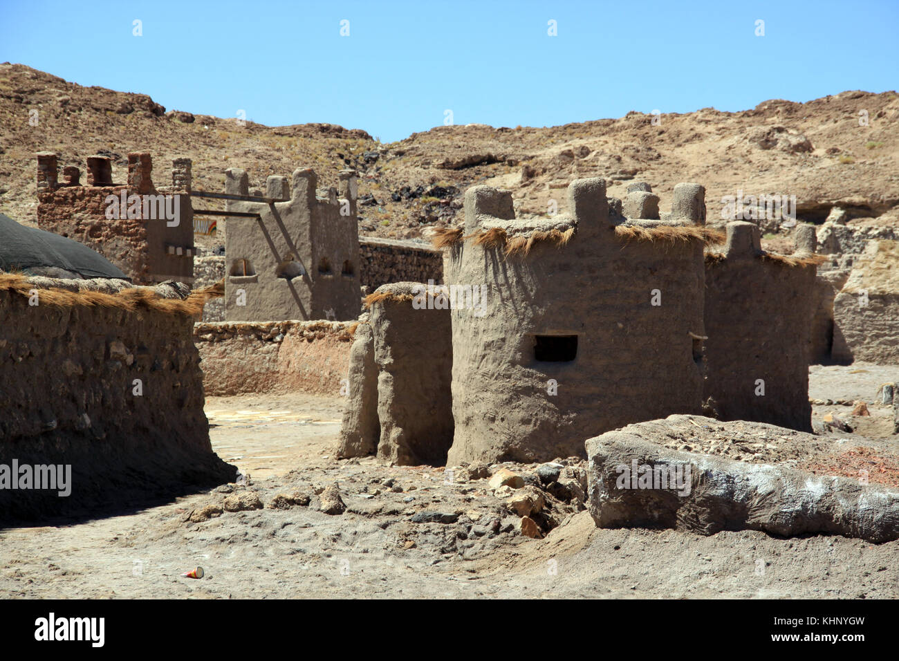 Military fort in stone desert near Uyuni in Bolivia Stock Photo - Alamy