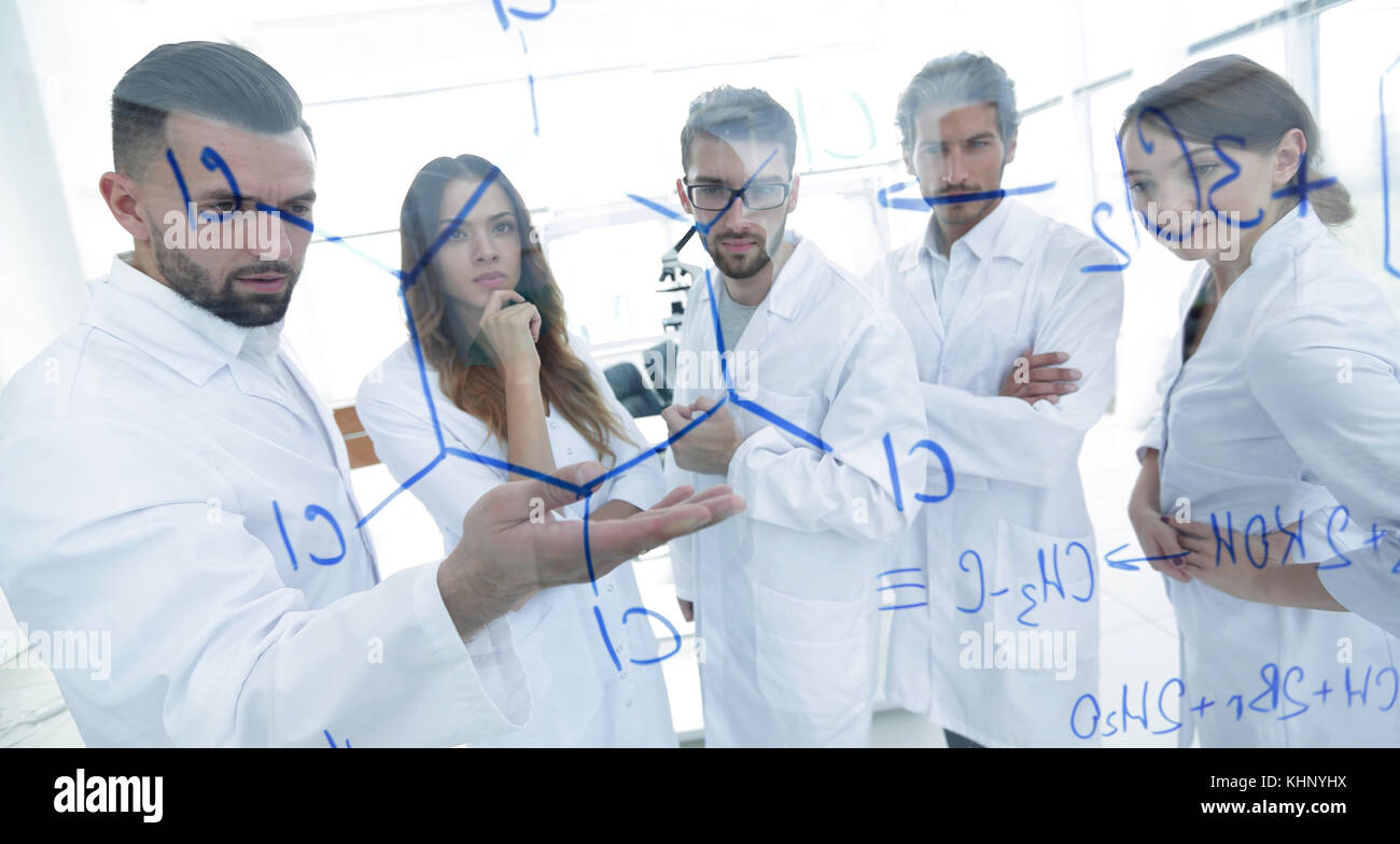 group of laboratory employees Stock Photo - Alamy