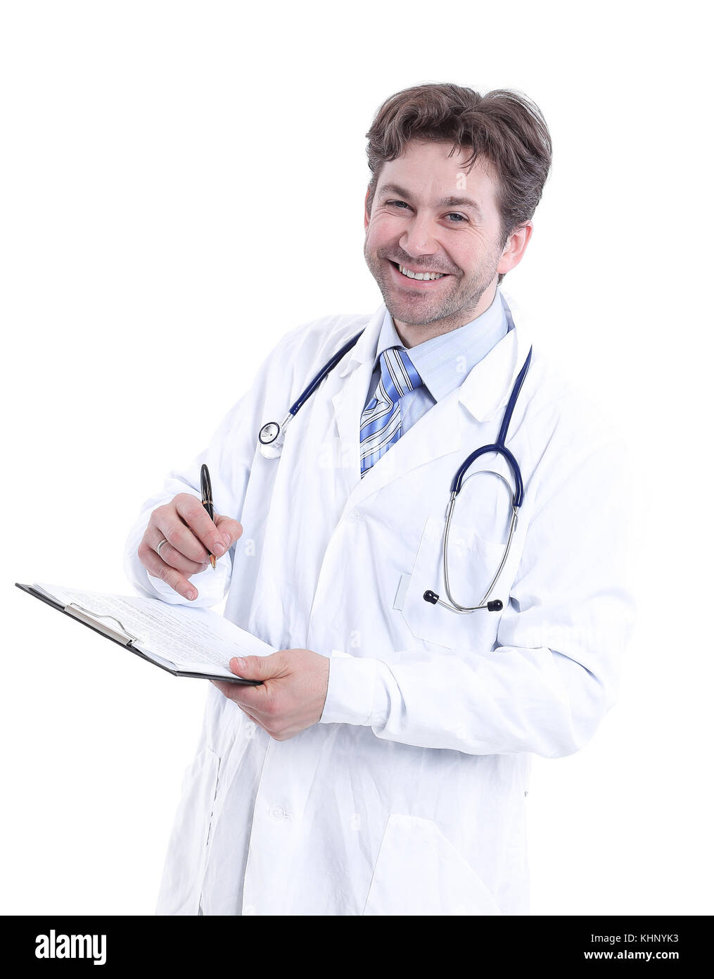 portrait of a smiling doctor Stock Photo - Alamy