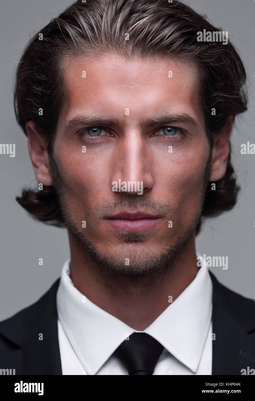 face of responsible business men Stock Photo - Alamy