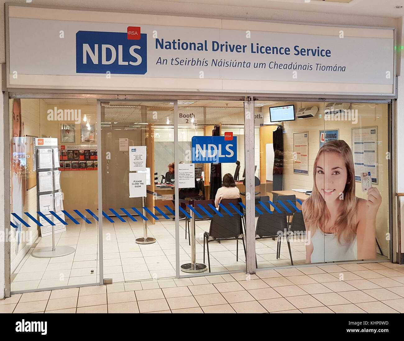 Ennis, Ireland - Nov 17th, 2017: NDLS, National Driver Licence Service ...