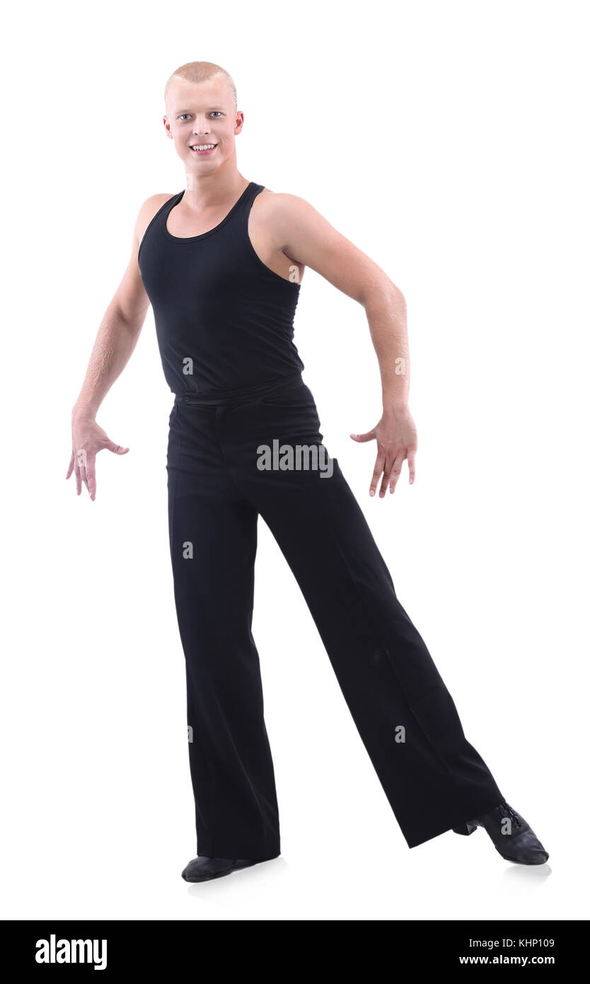 Man Dancer ballroom dancing. Portrait of a dancer Stock Photo - Alamy