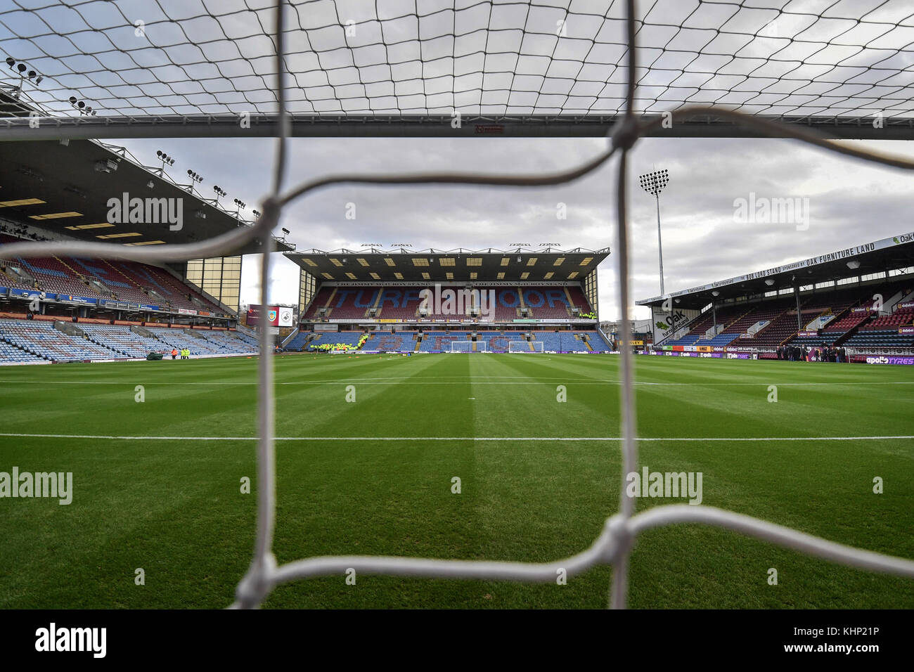 General view of Turf Moor ahead of the Premier League match at Turf ...