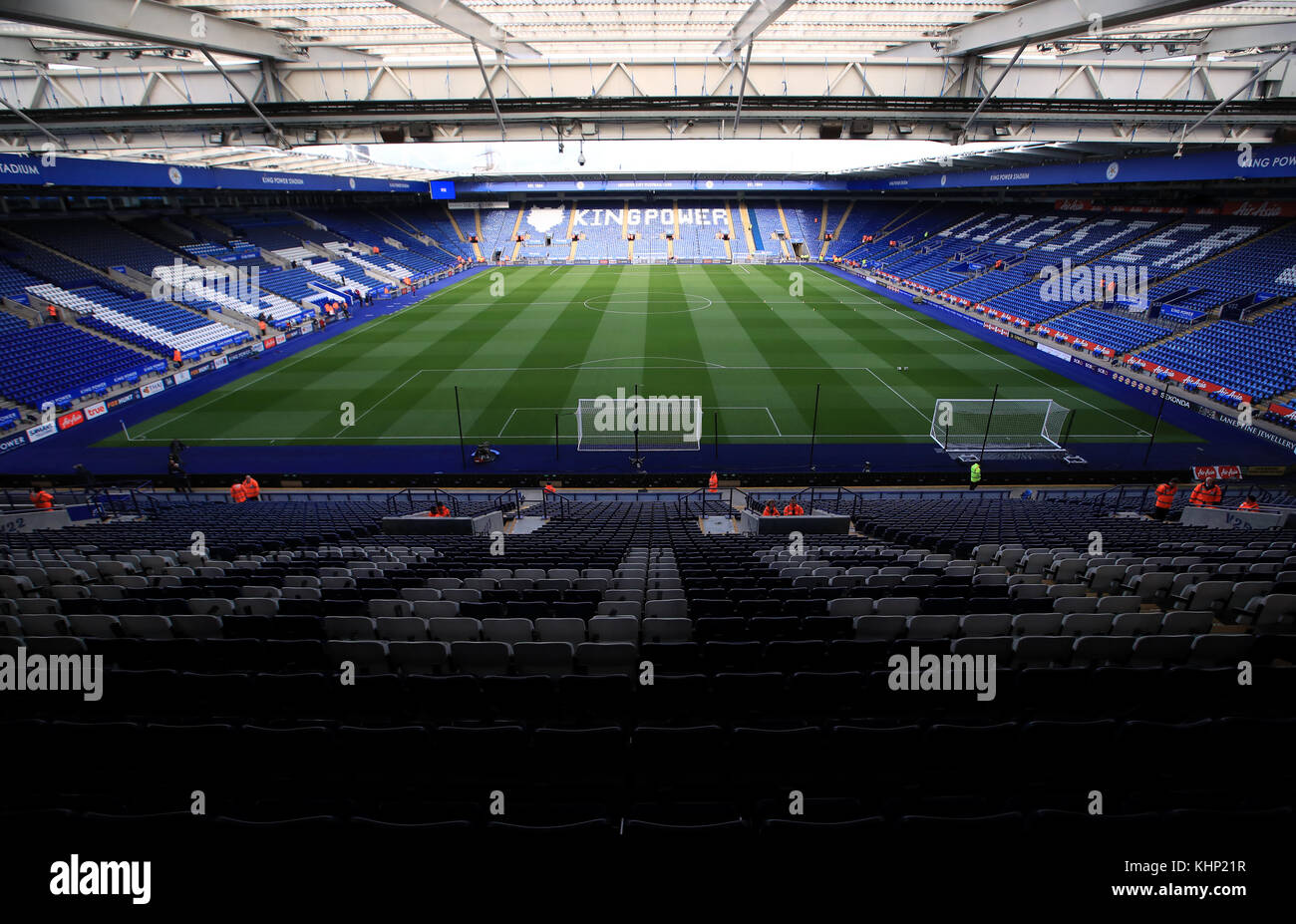 General view of the stadium during the Premier League match at the King ...