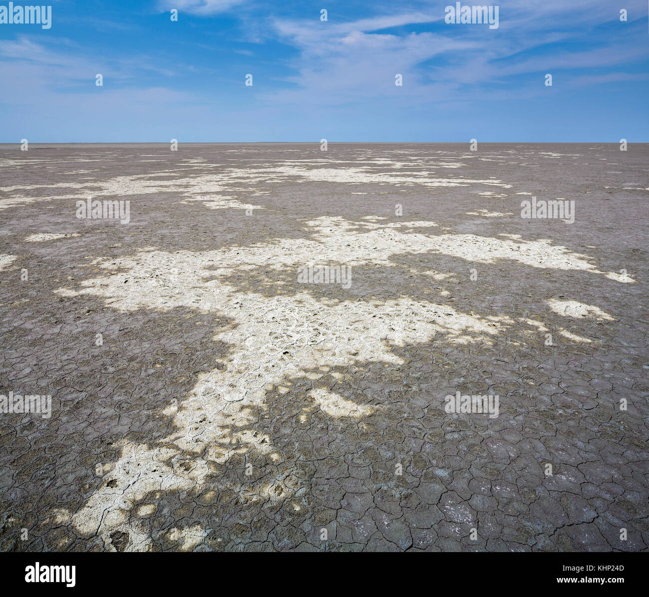 Salt flat, Makgadikgadi Salt Pan, Botswana Stock Photo - Alamy