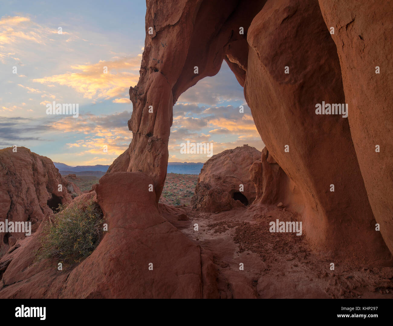 Arch, Valley of Fire State Park, Nevada Stock Photo - Alamy