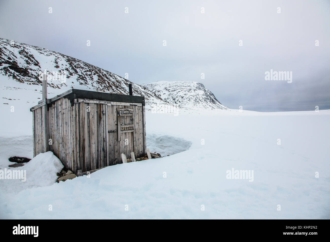 Cabin, Svalbard, Norway Stock Photo - Alamy