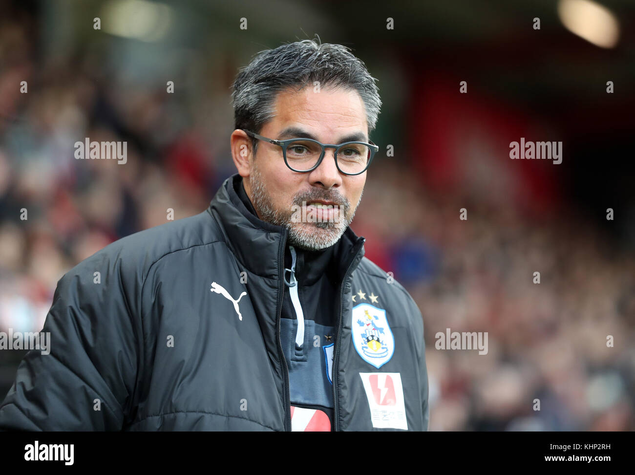 Huddersfield Town manager David Wagner before kick off in the Premier ...