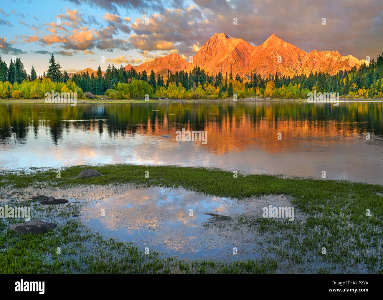 Ruby Range, Lost Lake Slough, Colorado Stock Photo - Alamy