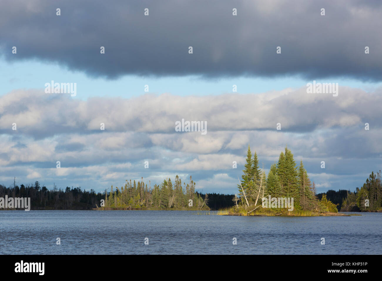 Islands, Rush Lake, Boundary Waters Canoe Area Wilderness, Minnesota ...
