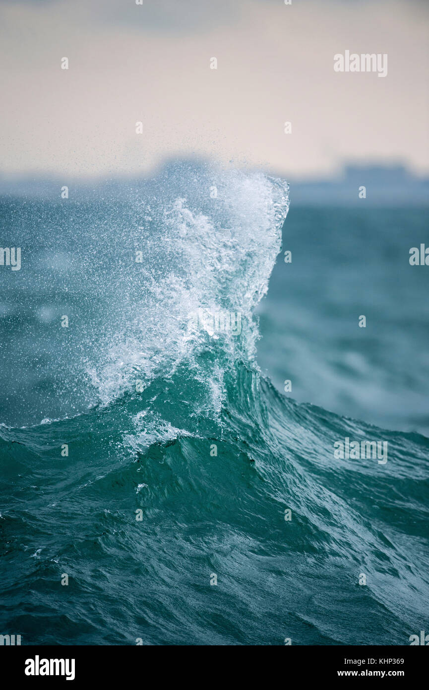 Wave, North Sea, Oostende, Belgium Stock Photo - Alamy