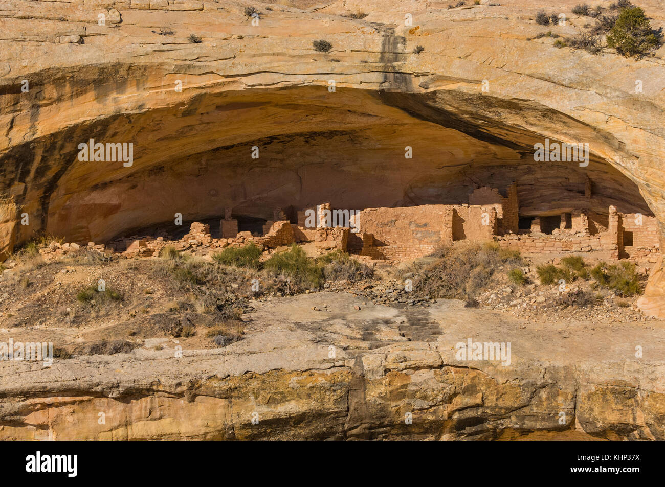 Butler Wash Ruins, which were occupied about 700 years ago, Bears Ears ...