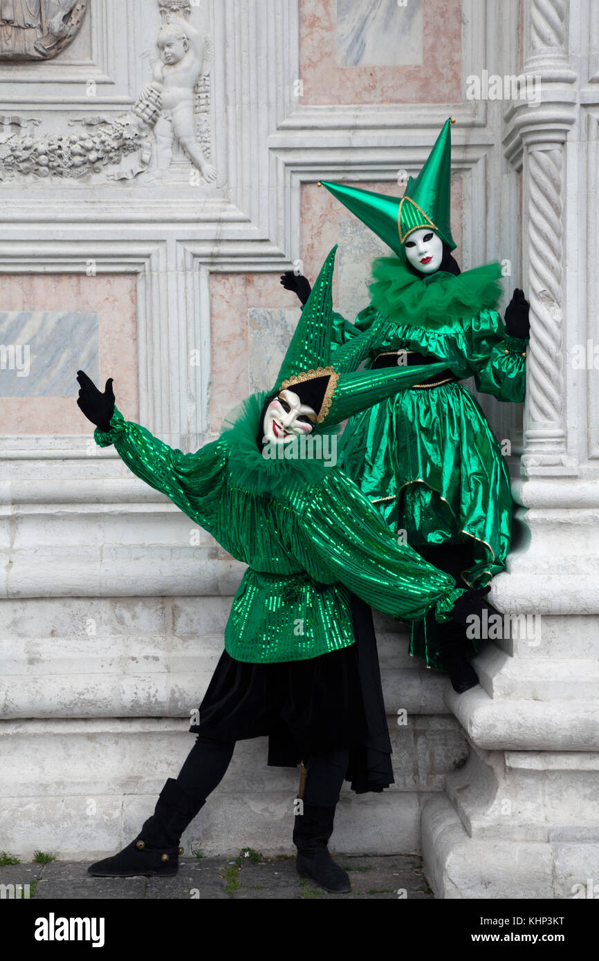 Costumes at venice carnival hi-res stock photography and images - Alamy
