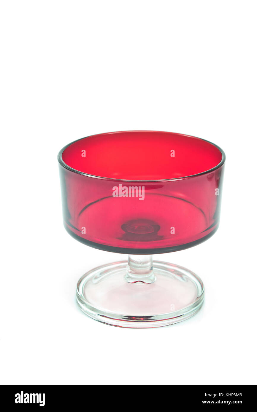 Empty alcohol glass isolated on white background Stock Photo - Alamy