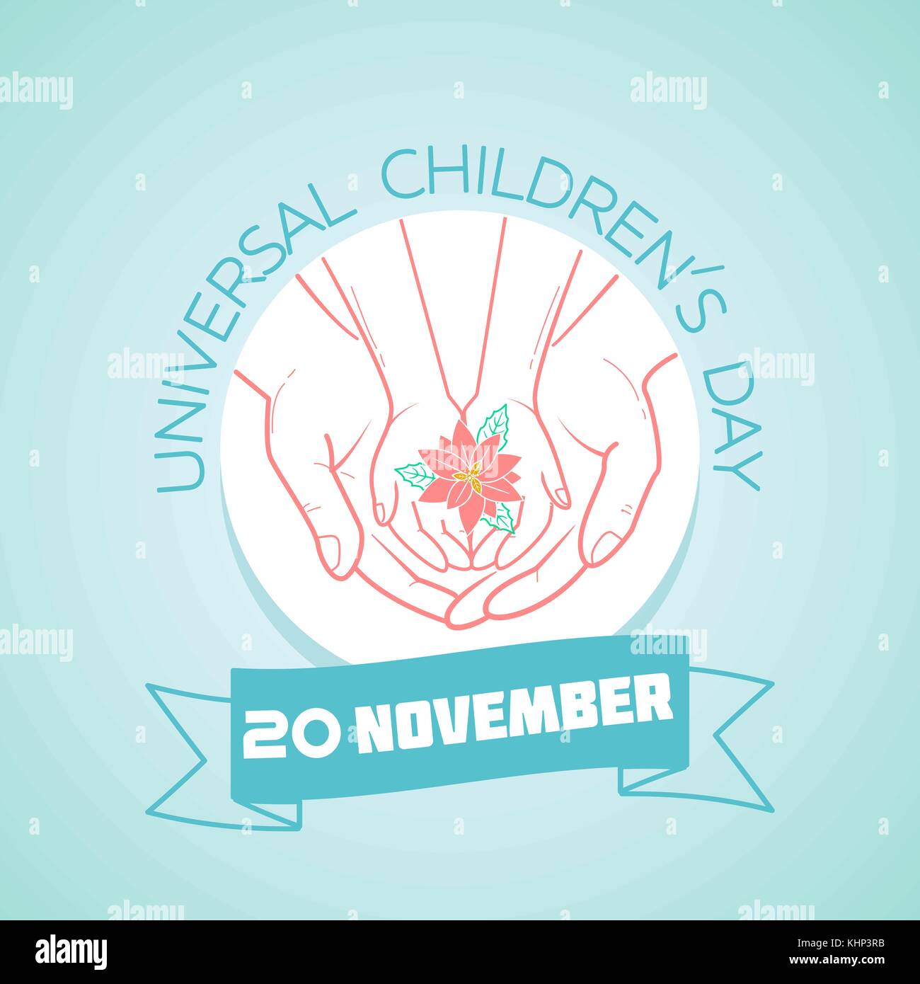 Calendar for each day on november 20. Greeting card. Holiday ...