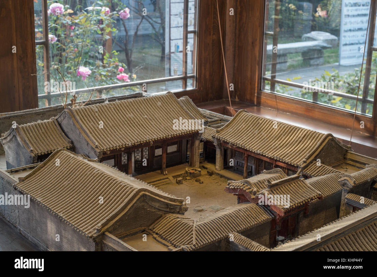 Miniature of Siheyuan(courtyard house) at Shijia Hutong Museum Beijing ...