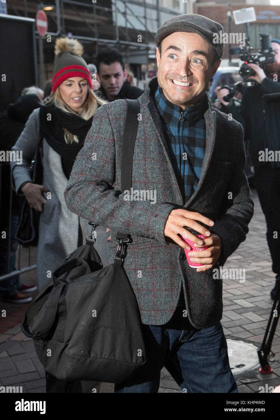 Strictly come dancings joe mcfadden arriving tower ballroom hi-res ...