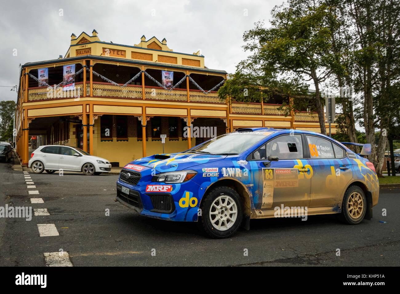 Australia. 17th Nov, 2017. Female rally driver Molly Taylor (AUS ...
