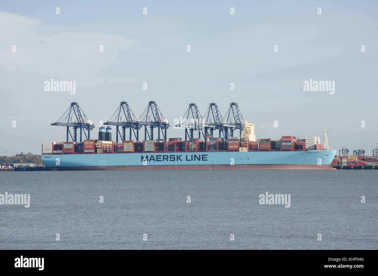 Harwich international container port hi-res stock photography and ...