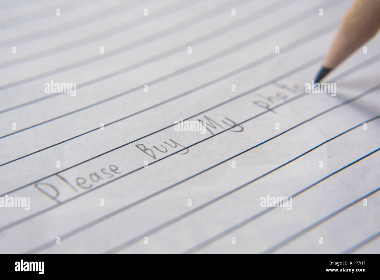 Pencil font hi-res stock photography and images - Alamy