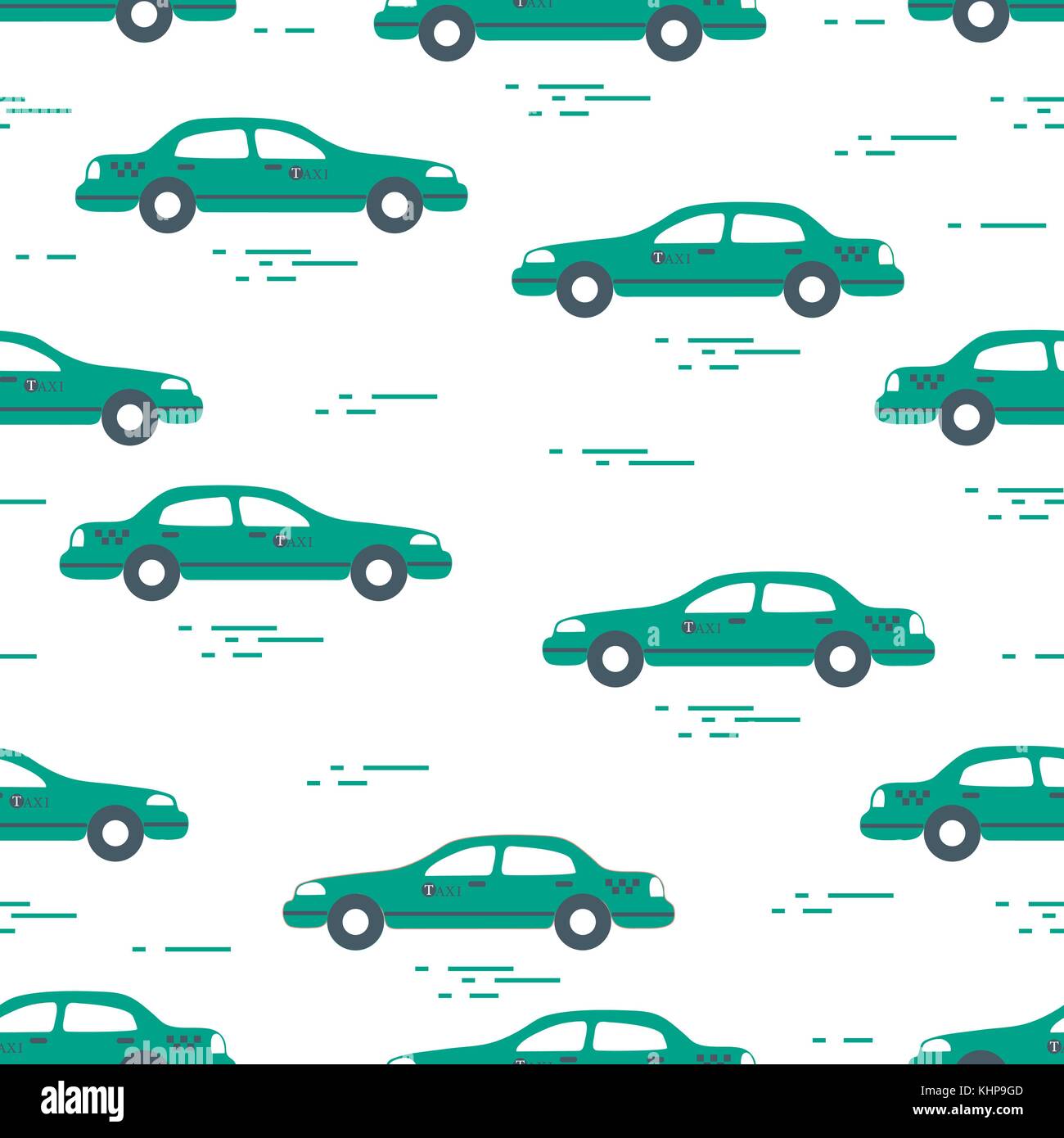 Taxi pattern. Design for announcement, advertisement, banner or print ...