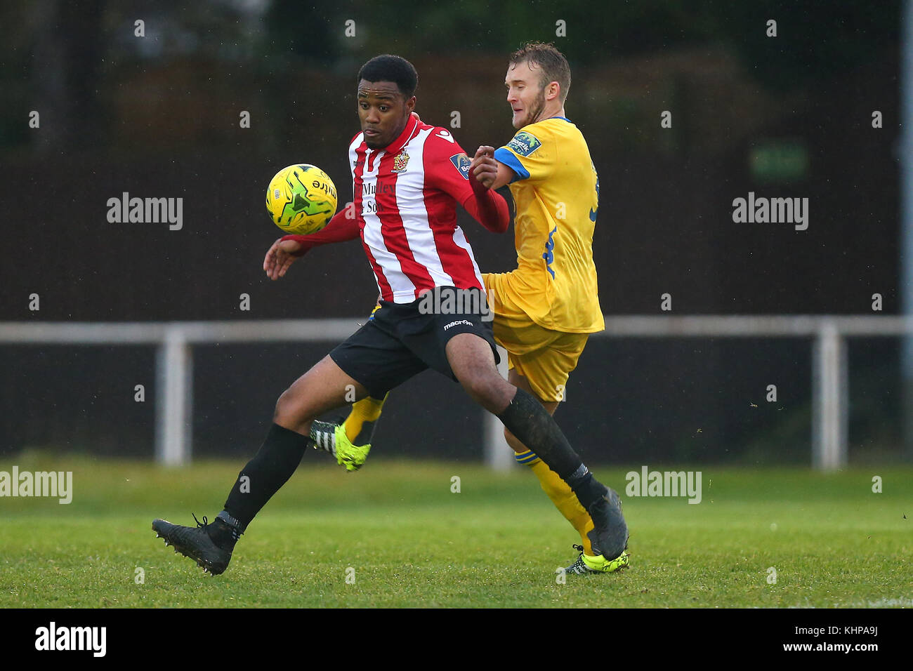 Theo Fairweather-Johnson of Hornchurch and Jay Lovell of Hertford ...